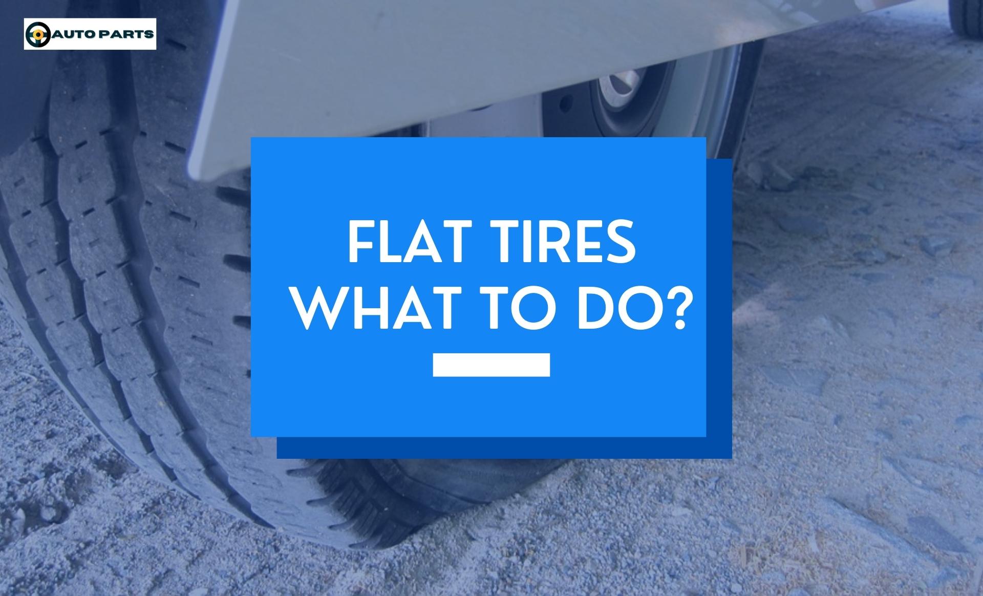 Should You Continue To Drive If Your Tire Is Flat?